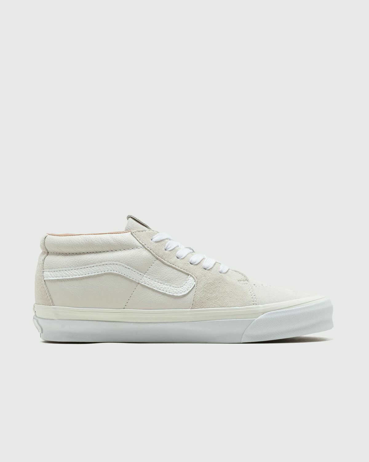 Vans Ua Og Sk8 Mid Lx White High & Midtop Vans