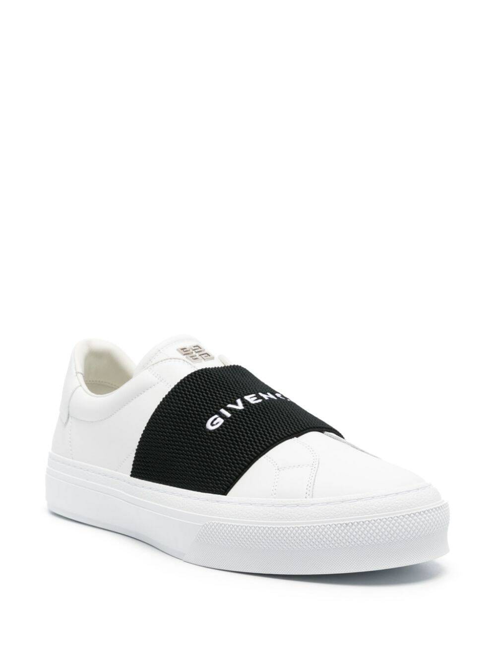GIVENCHY - City Sport Leather Sneakers Givenchy