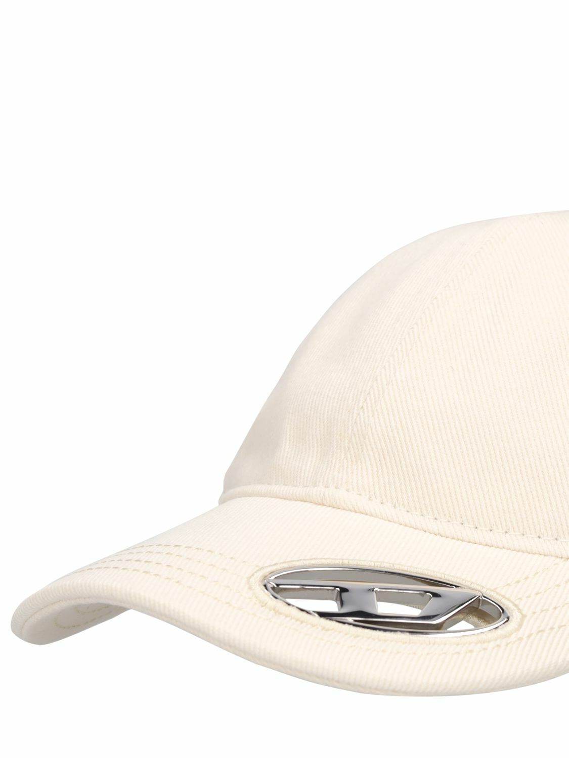 DIESEL Metal Oval-d Cotton Baseball Cap Diesel