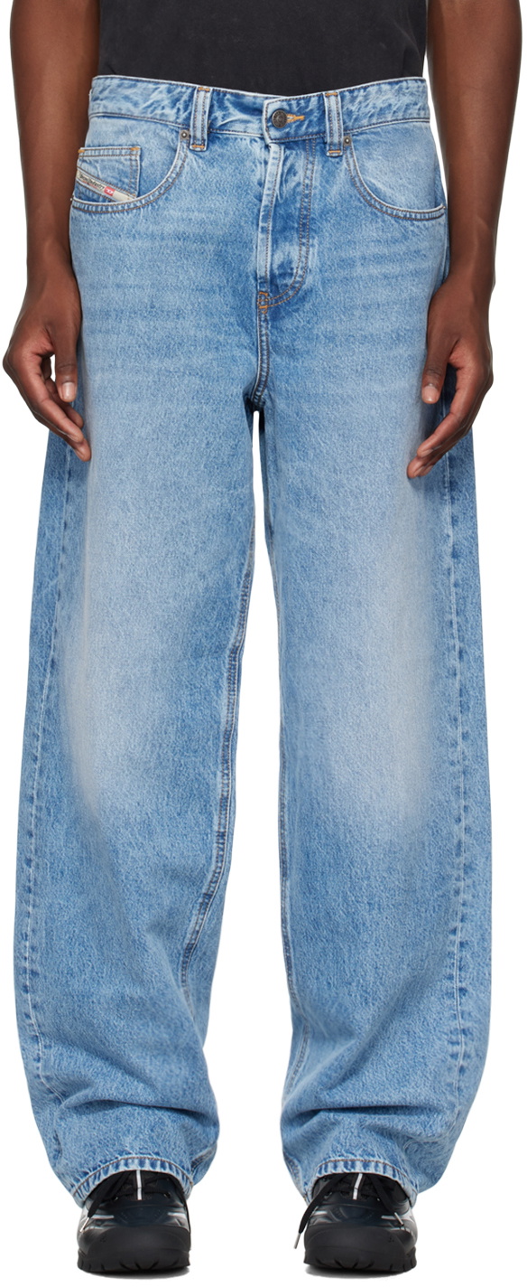 Diesel Blue Straight 2001 D-Macro 09i29Jeans Diesel