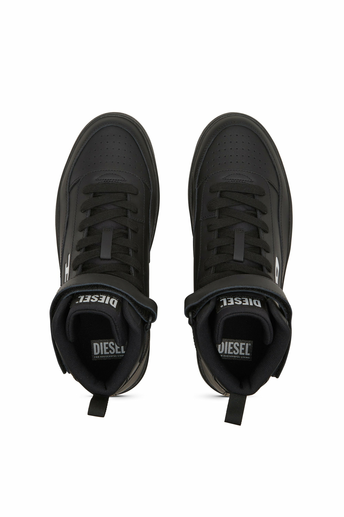 Diesel Mid top sneaker - Sneakers Mens in Black Diesel