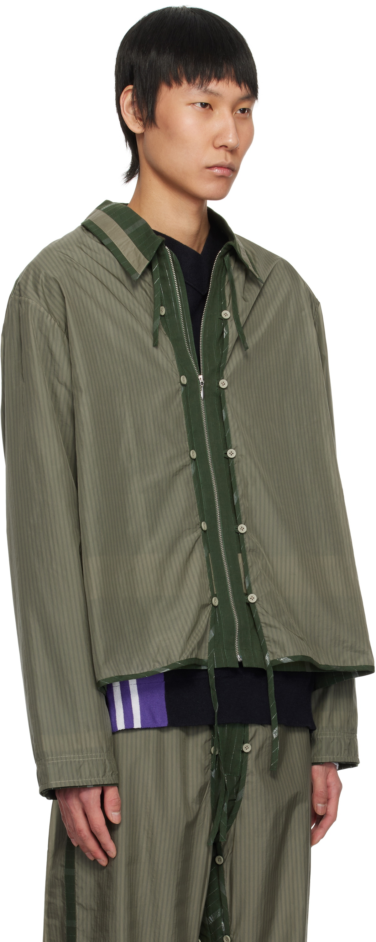 Craig Green Khaki Layered Shell Jacket Craig Green