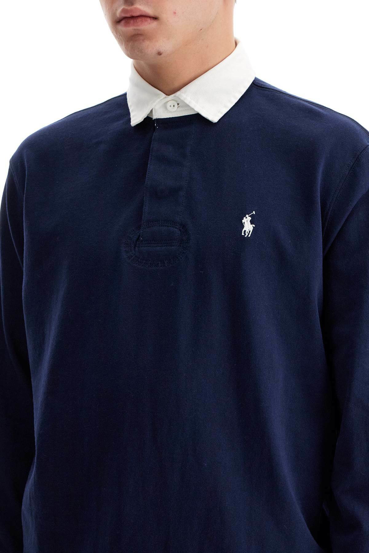 POLO RALPH LAUREN long-sleeved polo shirt Blue Polo Ralph Lauren