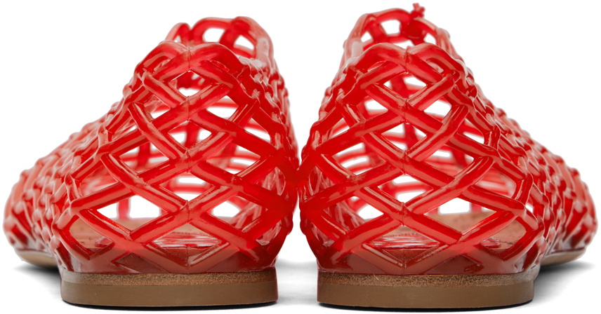 The Row Red Mara PVC Sandals The Row