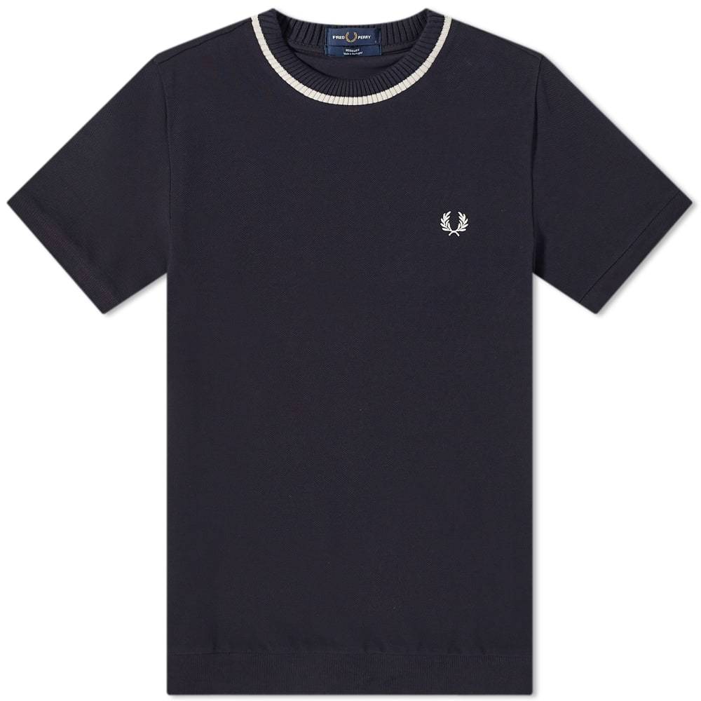 Fred Perry Crew Neck Pique Tee Fred Perry