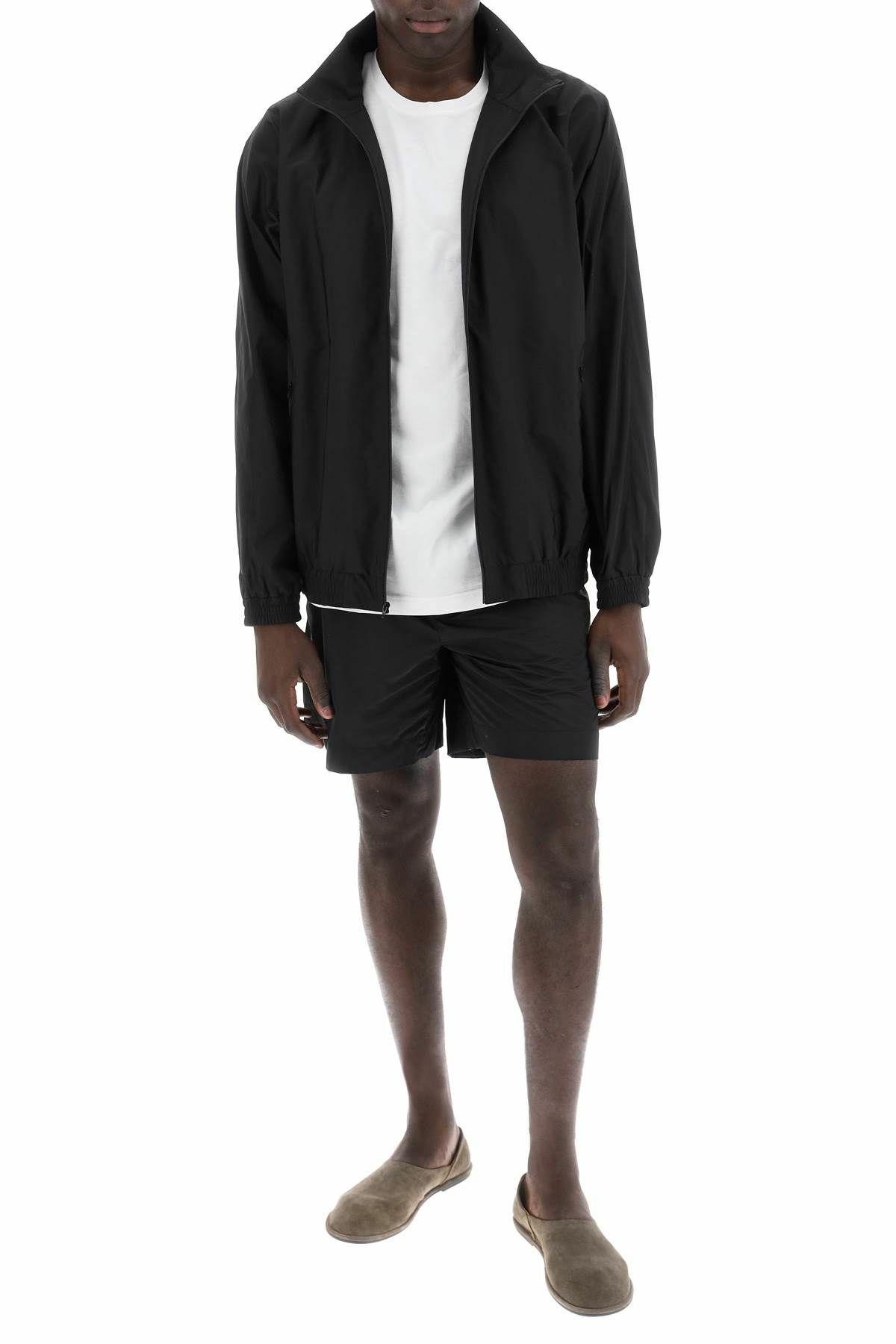 THE ROW "gerhardt technical fabric bermuda shorts Black The Row