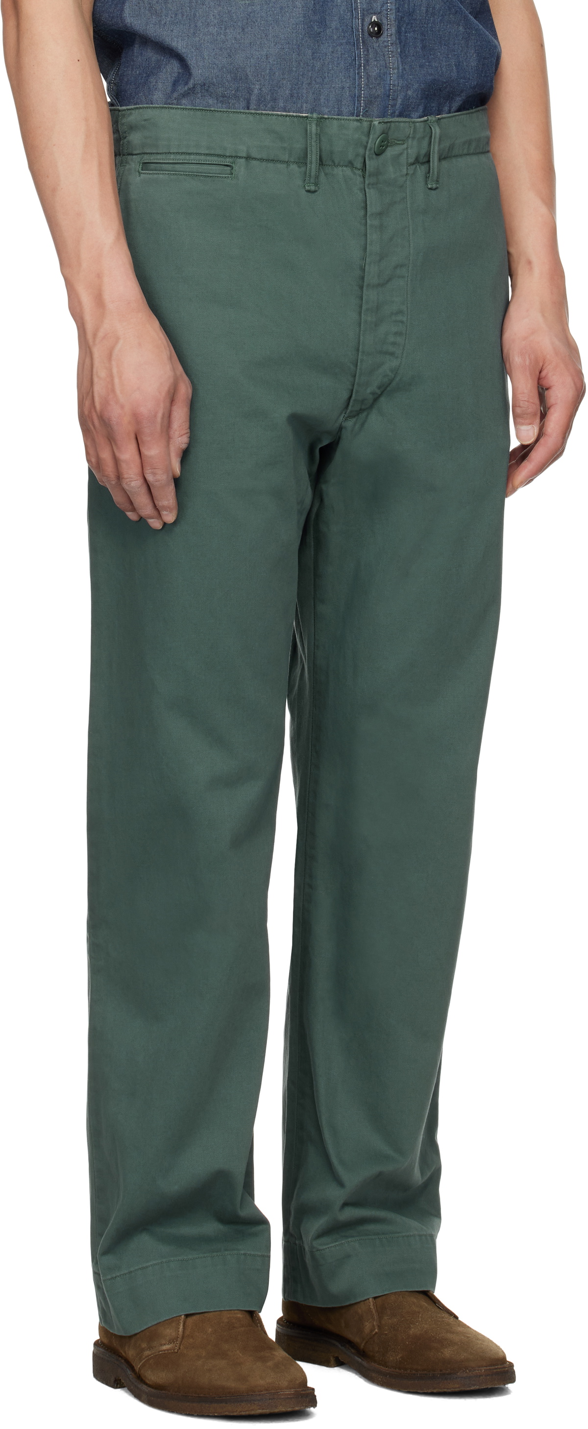 RRL Green Field Chino Trousers RRL