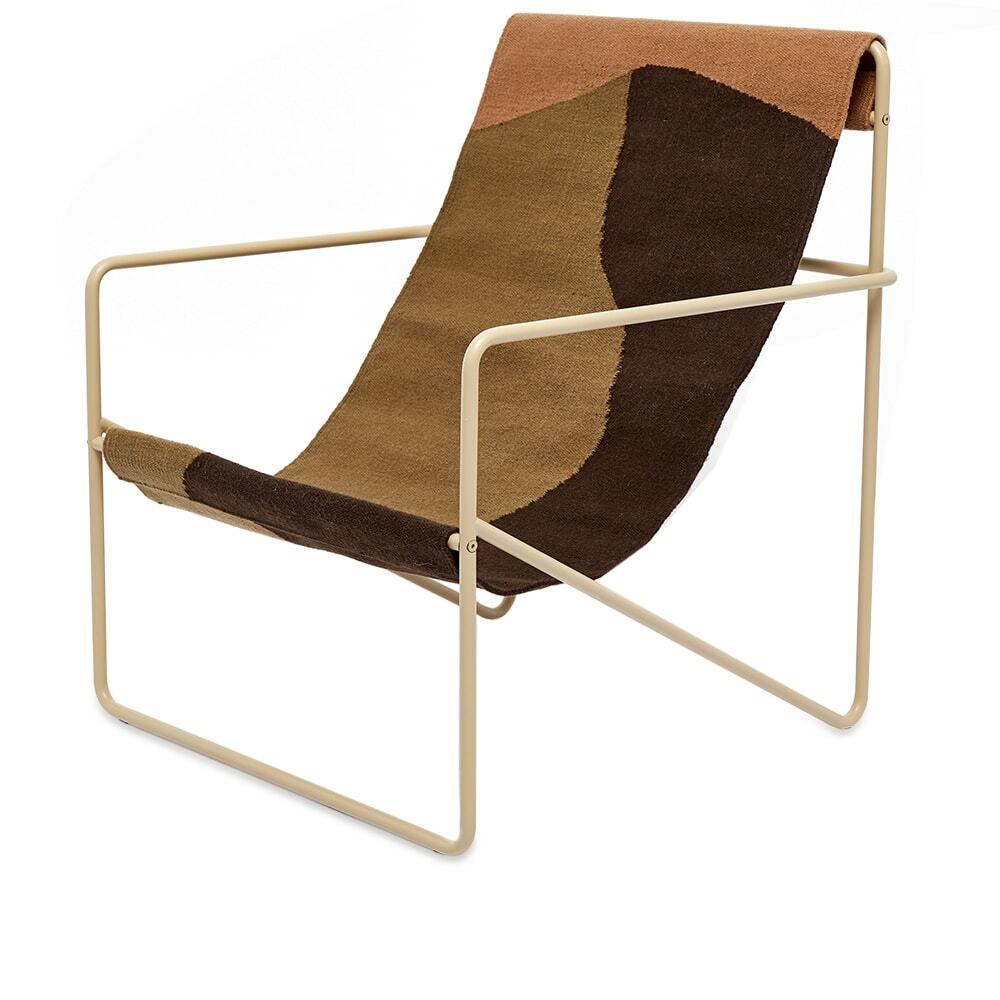 Ferm Living Desert Lounge Chair in Cashmere/Dune ferm LIVING