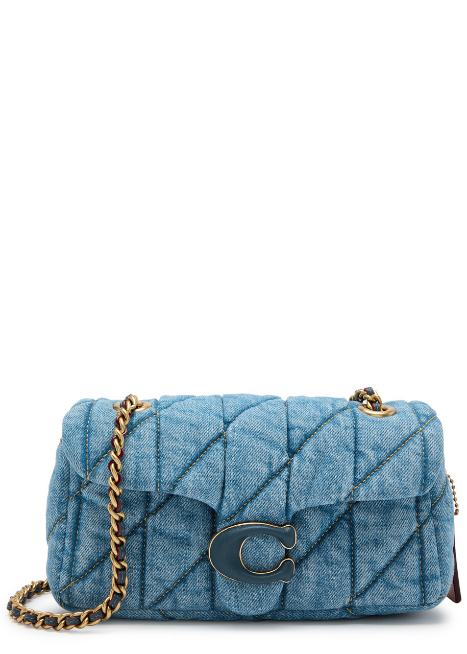 Coach Tabby 20 Quilted Denim Shoulder bag - Blue - One Size Coach