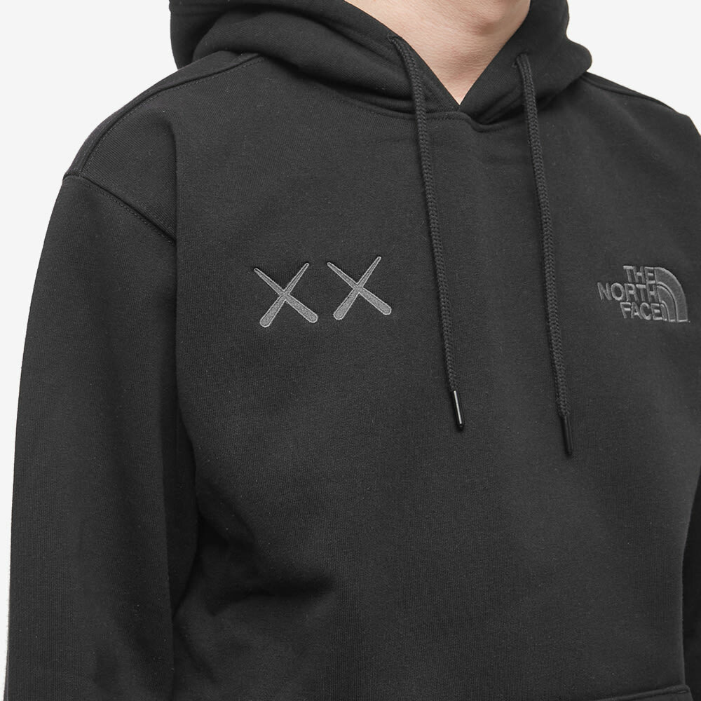 The North Face x KAWS Hoodie in Black The North Face