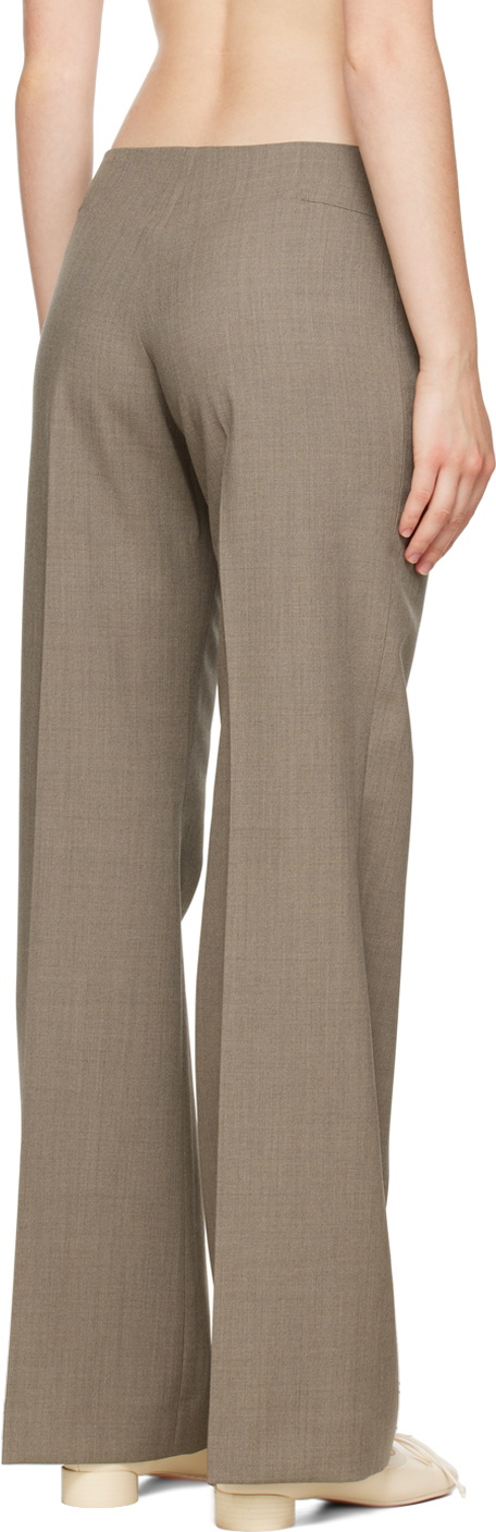 HOPE Gray Aspect Trousers HOPE