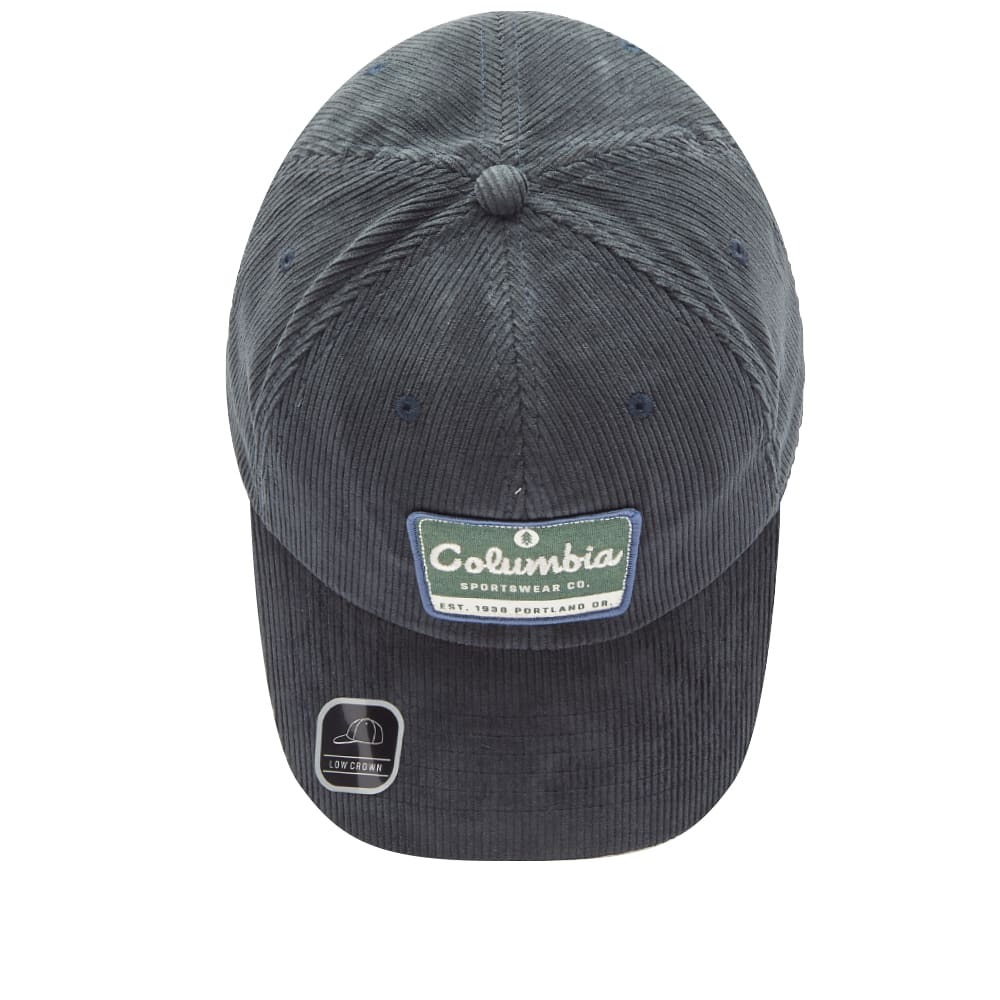 Columbia Men's Lodge Cord Dad Cap in Collegiate Navy Columbia
