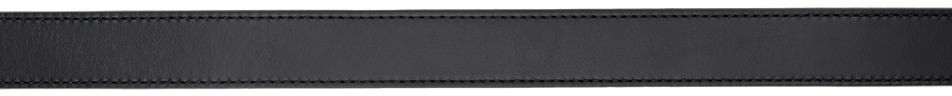 LEMAIRE Black Minimal Western Belt Lemaire