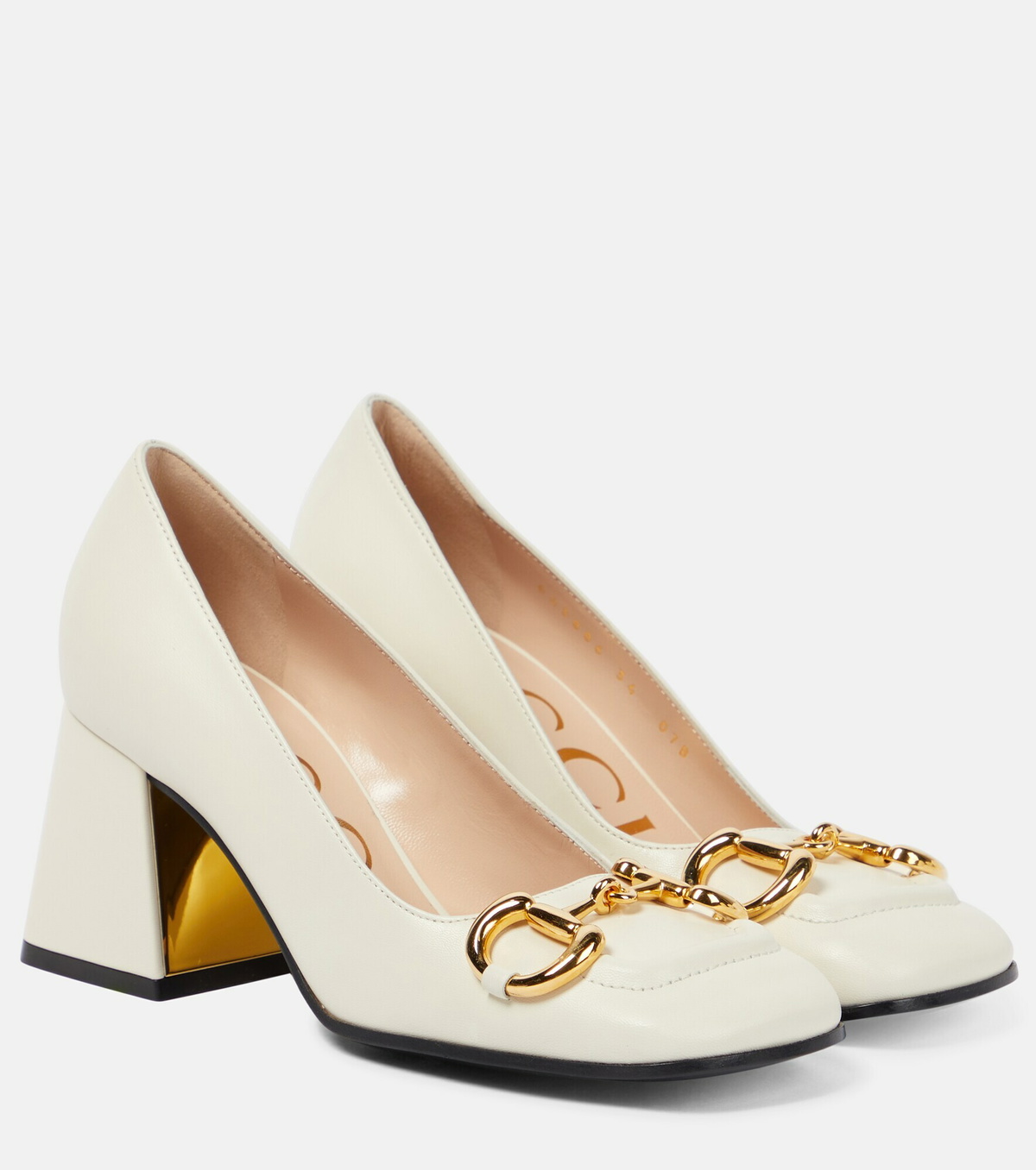 Gucci - Horsebit leather pumps Gucci