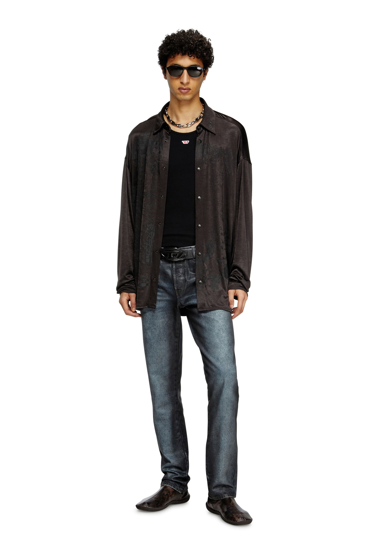 Diesel Slim Jeans - 1993 D-Vyl - Jeans Mens in Black Diesel