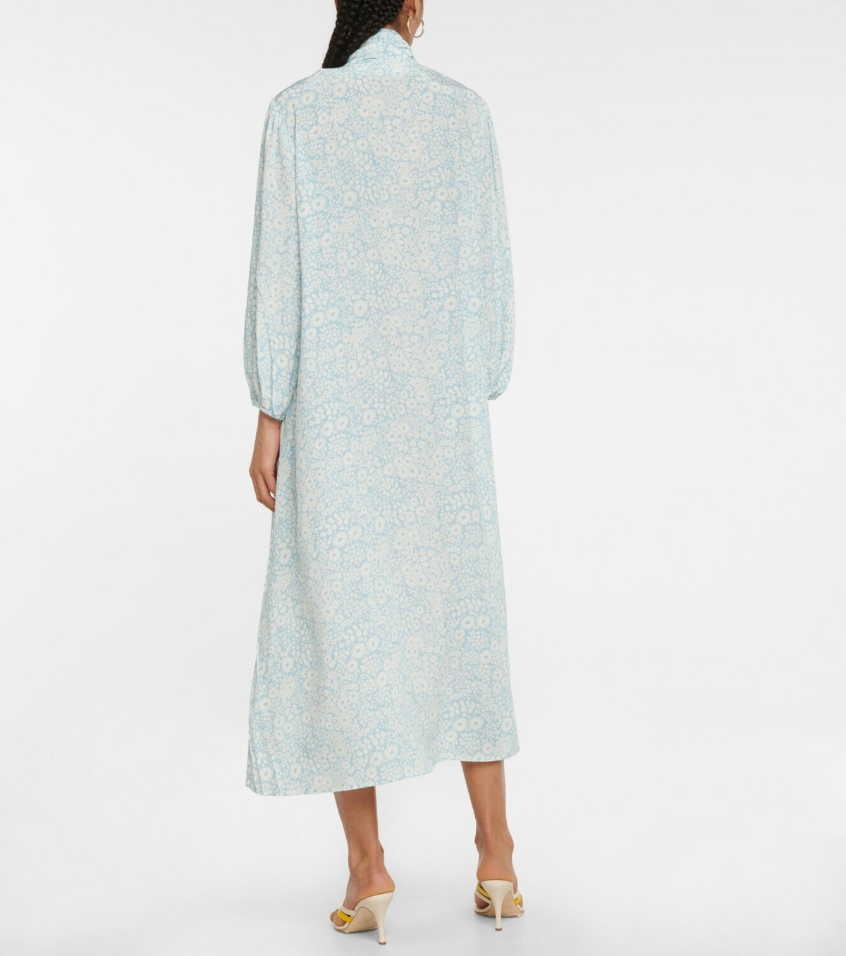 Rixo Raeya crêpe de chine midi dress Rixo