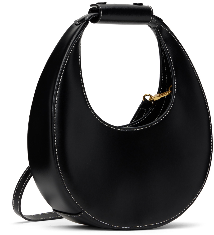 Staud Black Mini Moon Bag Staud