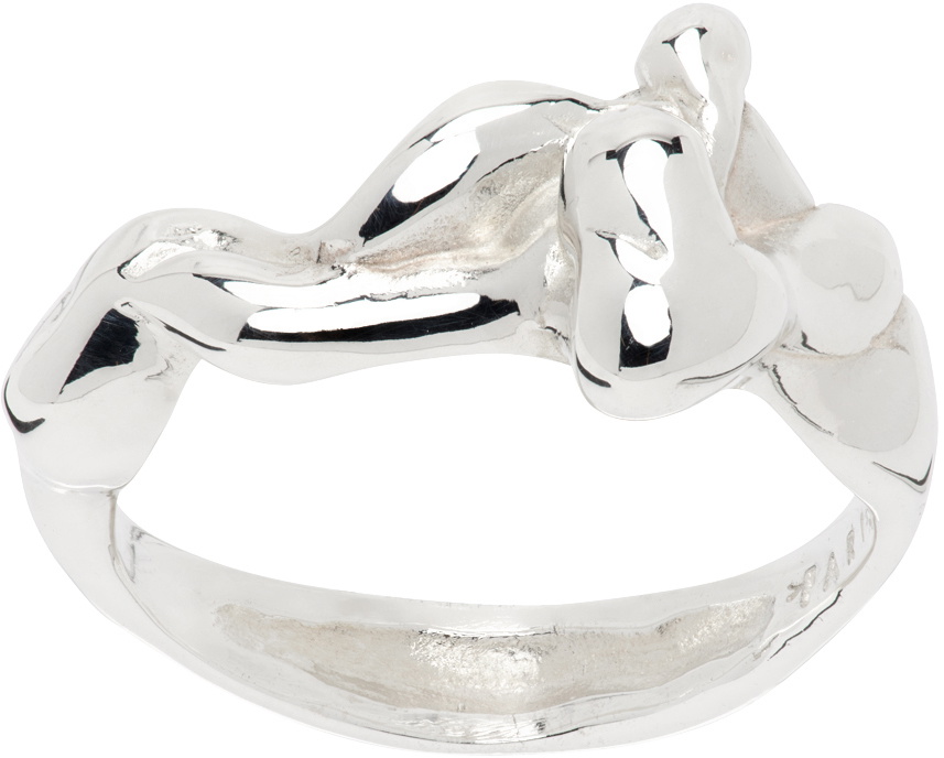FARIS Silver Lava Ring Faris