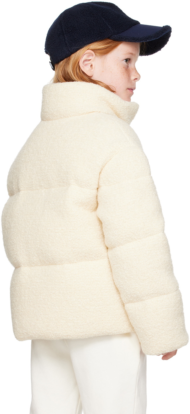 Moncler Enfant Kids White Babas Down Jacket Moncler Enfant Moncler Enfant Kids White Babas Down Jacket Moncler Enfant