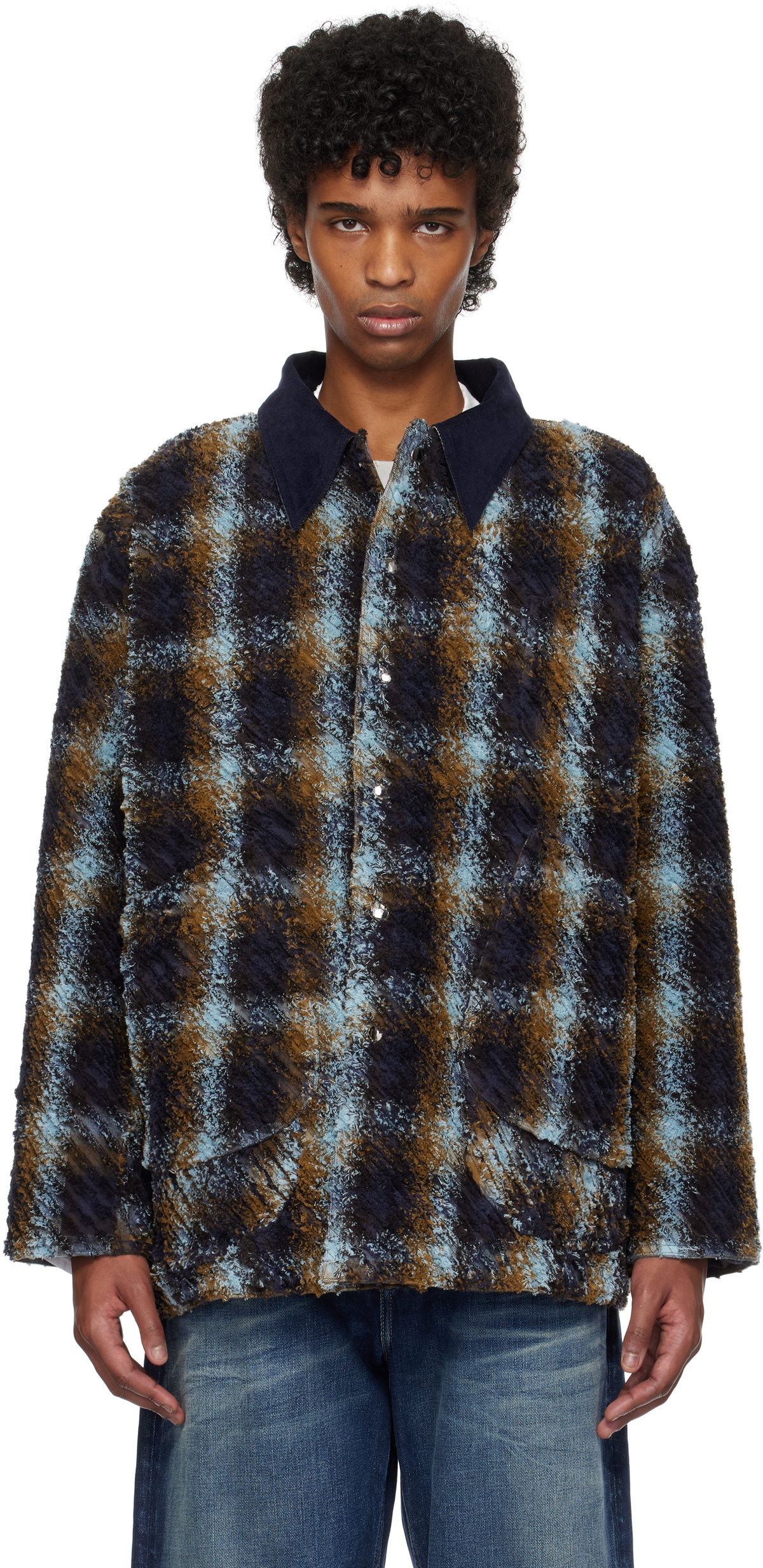 Collina Strada Navy Stable Jacket Collina Strada