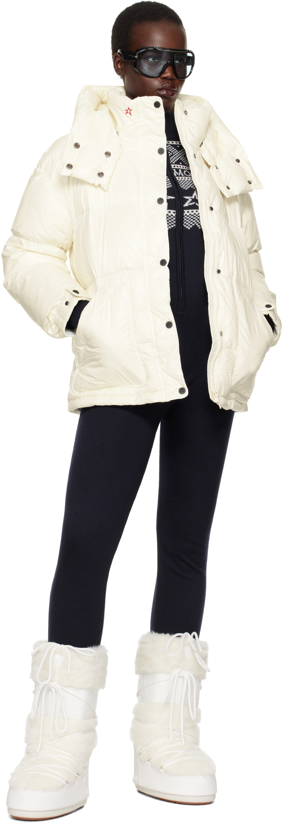 Perfect Moment White Maya Down Jacket Perfect Moment