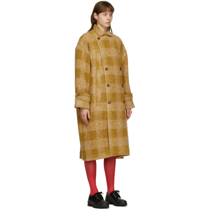 Henrik Vibskov Yellow Long Plumber Coat Henrik Vibskov