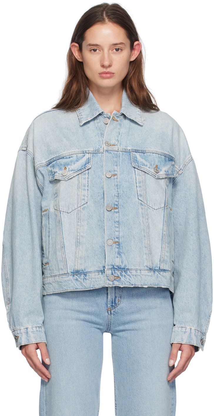 AGOLDE Blue Dalton Balloon Denim Jacket AGOLDE