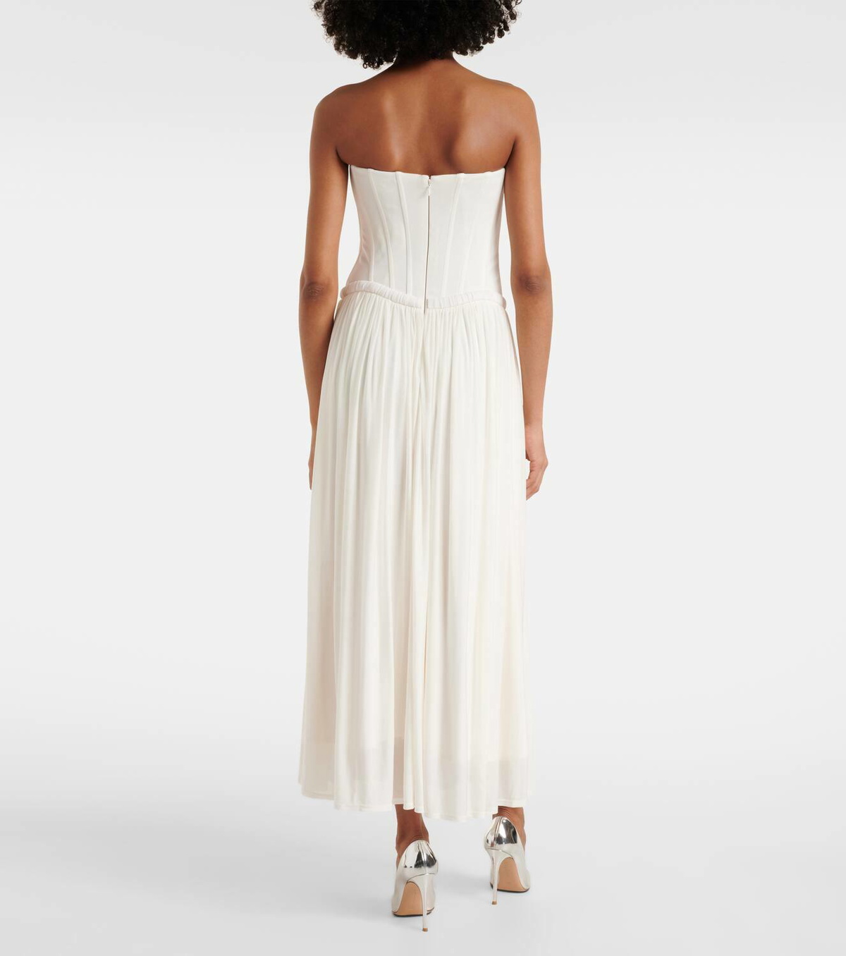 Simkhai Adalys gathered corset dress Simkhai