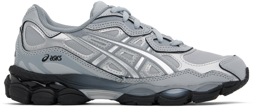 Asics Gray & Silver Gel-NYC Sneakers ASICS