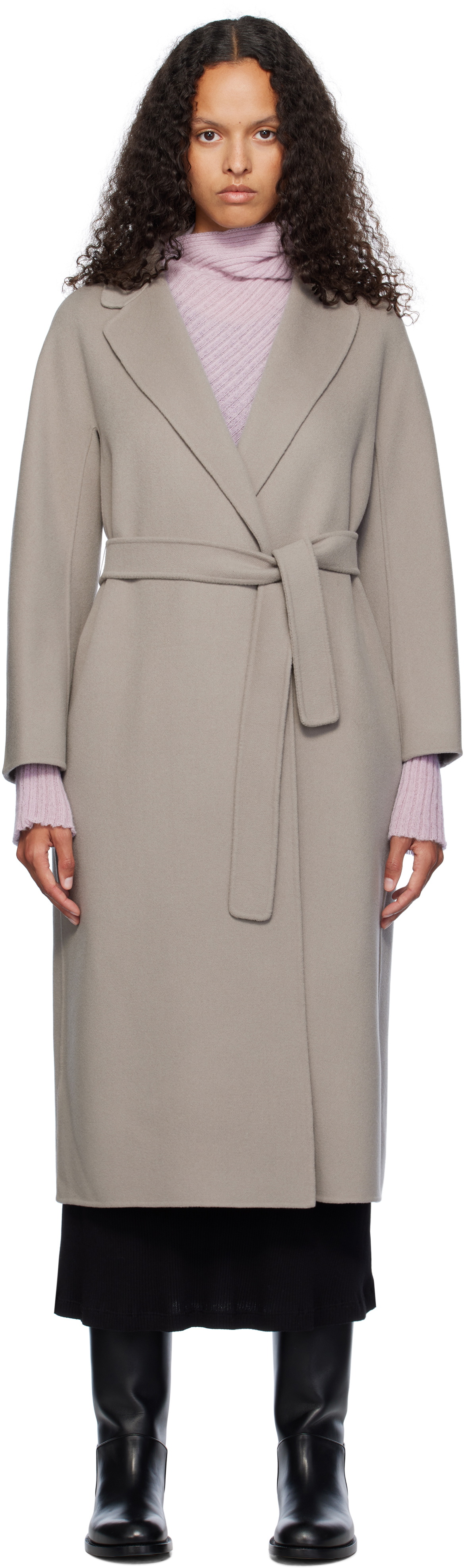 Max Mara Gray Esturia Coat Max Mara