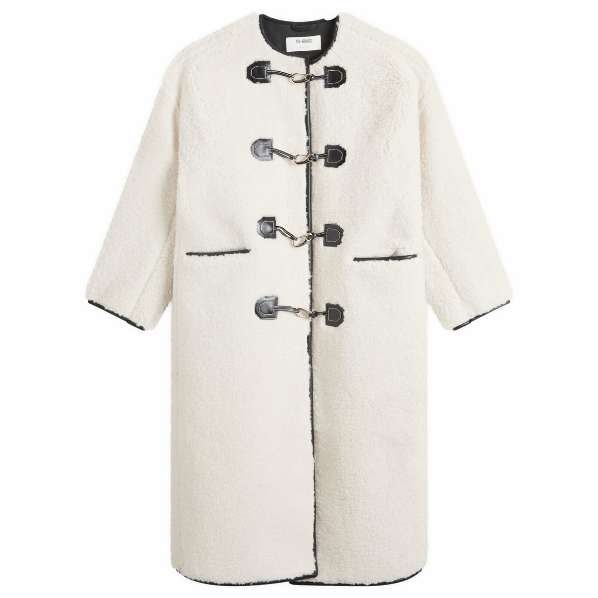 4th & Reckless Women's Heyworth Coat in Cream 4th & Reckless