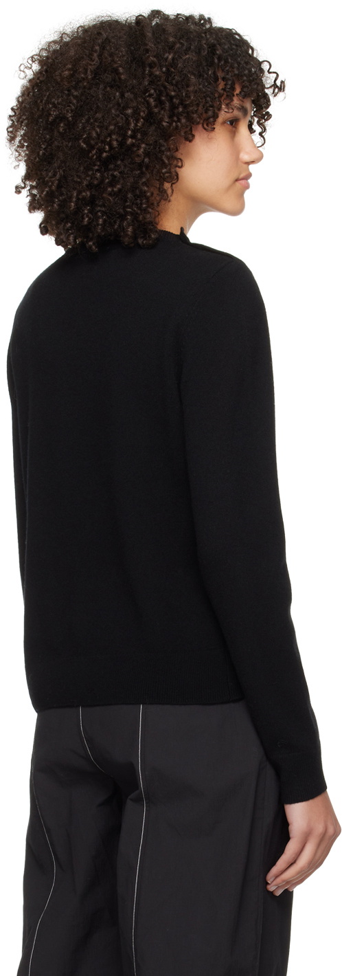 GANNI Black Buttoned Sweater GANNI