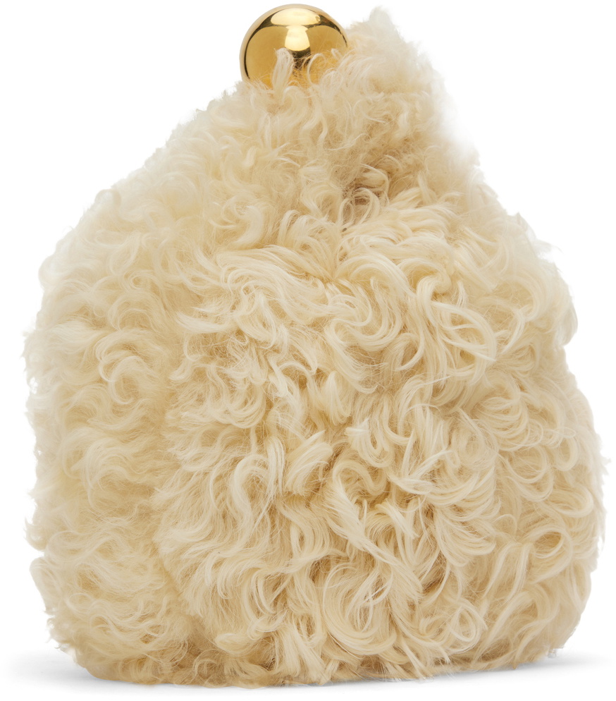 Jil Sander Off-White Sphere Pouch Jil Sander