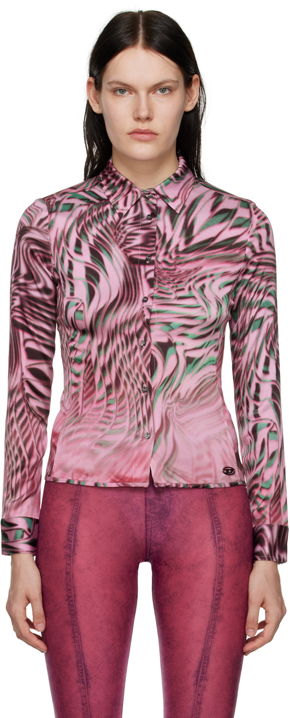 Diesel Pink C-Mae Shirt Diesel