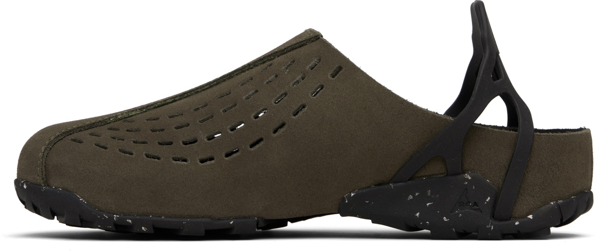 ROA Khaki Fedaia Mules ROA