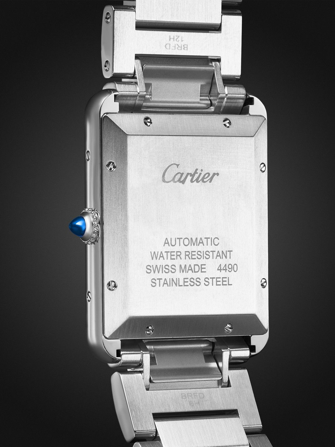 Cartier - Tank Must Extra-Large Automatic 31mm Stainless Steel Watch ...
