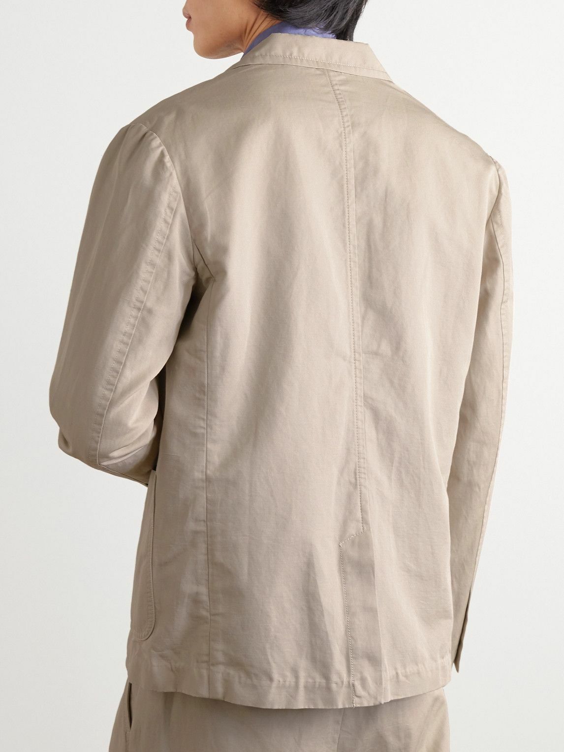 Alex Mill - Mill Cotton and Linen-Blend Blazer - Neutrals Alex Mill