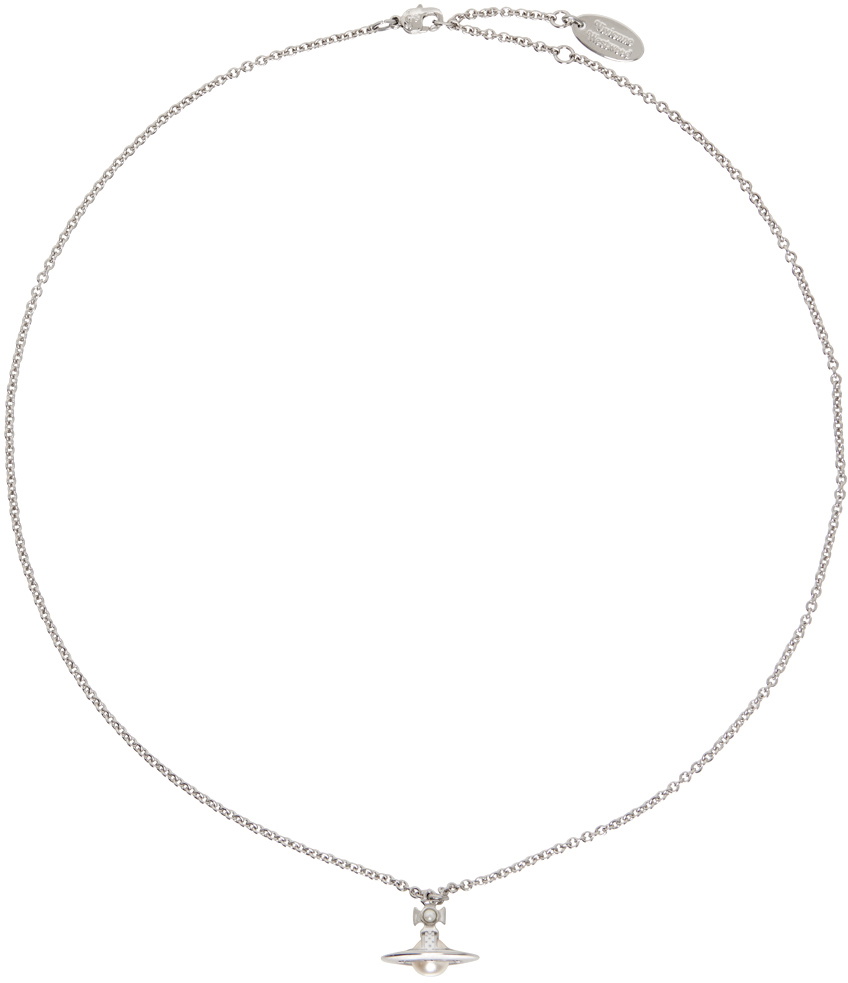 Vivienne Westwood Silver Cable Chain Necklace Vivienne Westwood