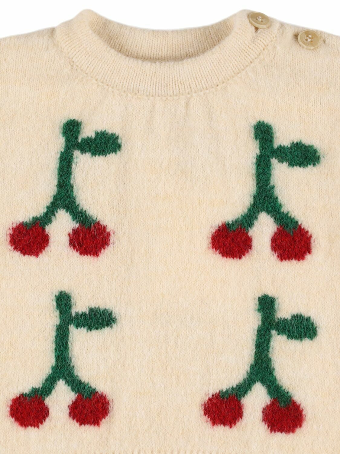 BOBO CHOSES Cherry Knit Sweater Bobo Choses