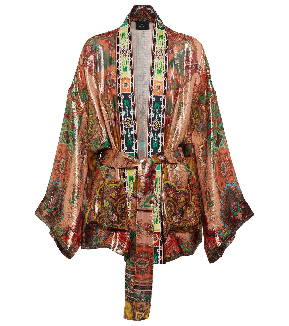 Etro - Printed silk-blend kimono Etro