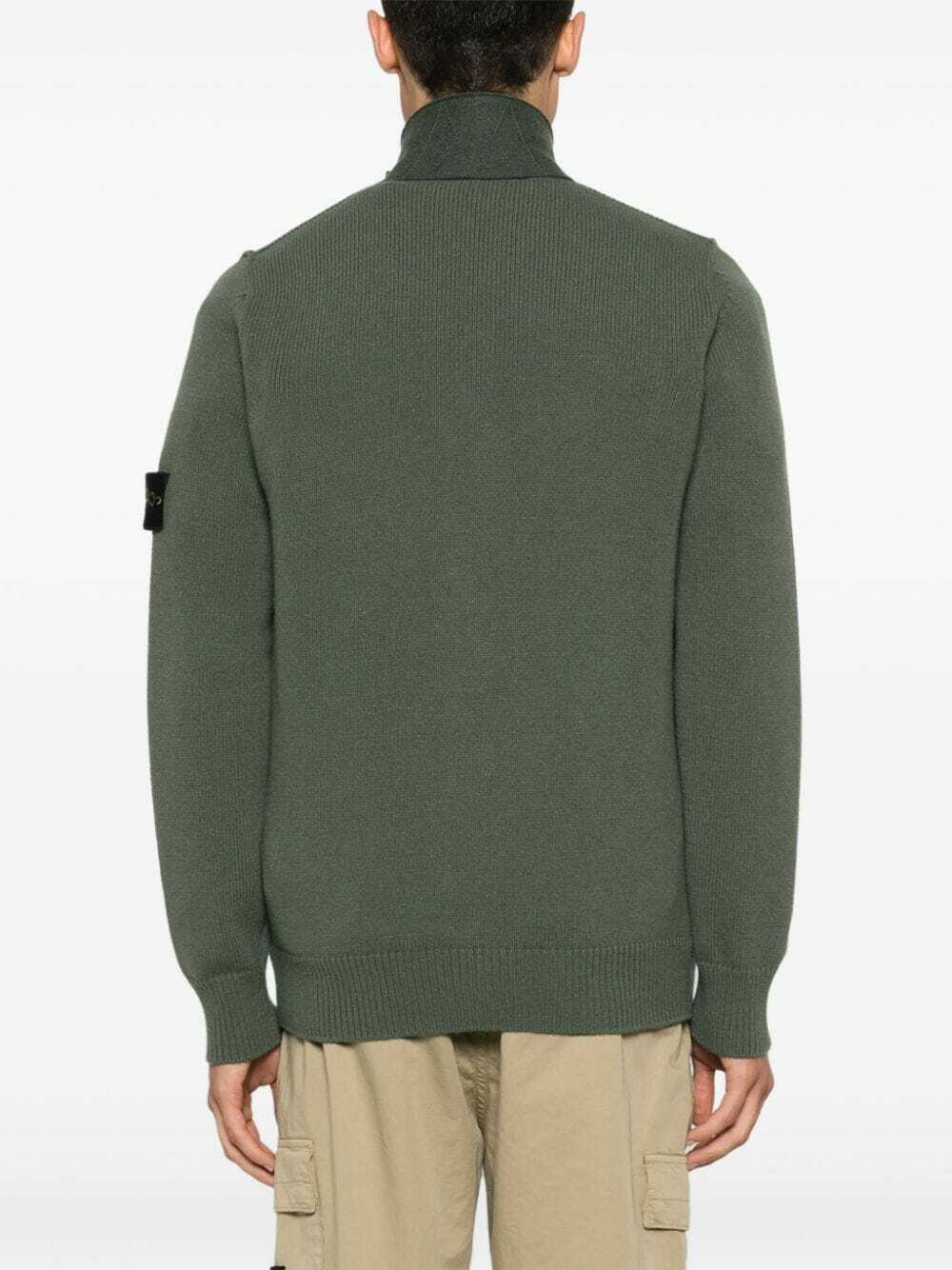 STONE ISLAND - Wool Cardigan Stone Island