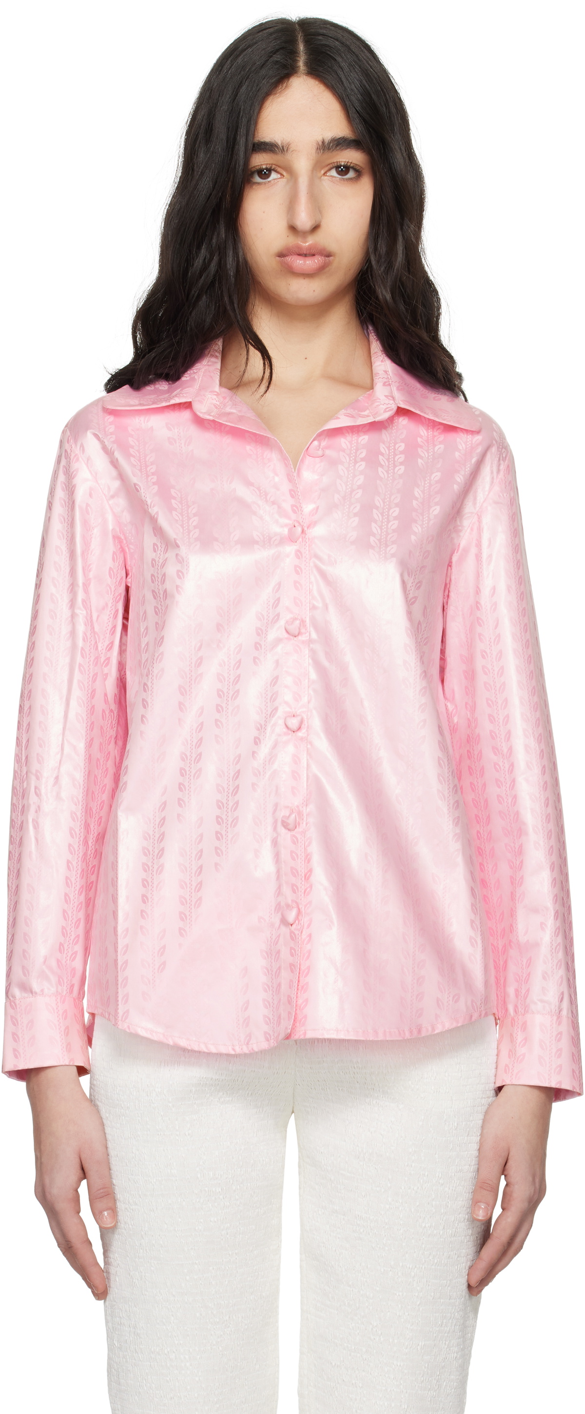 SUPER YAYA Pink Honeymoon Shirt SUPER YAYA