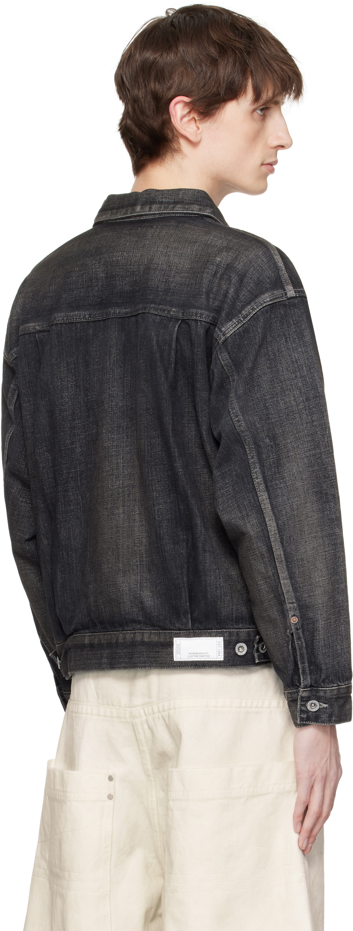 Neighborhood Black Washed Type-2 Denim Jacket Neighborhood