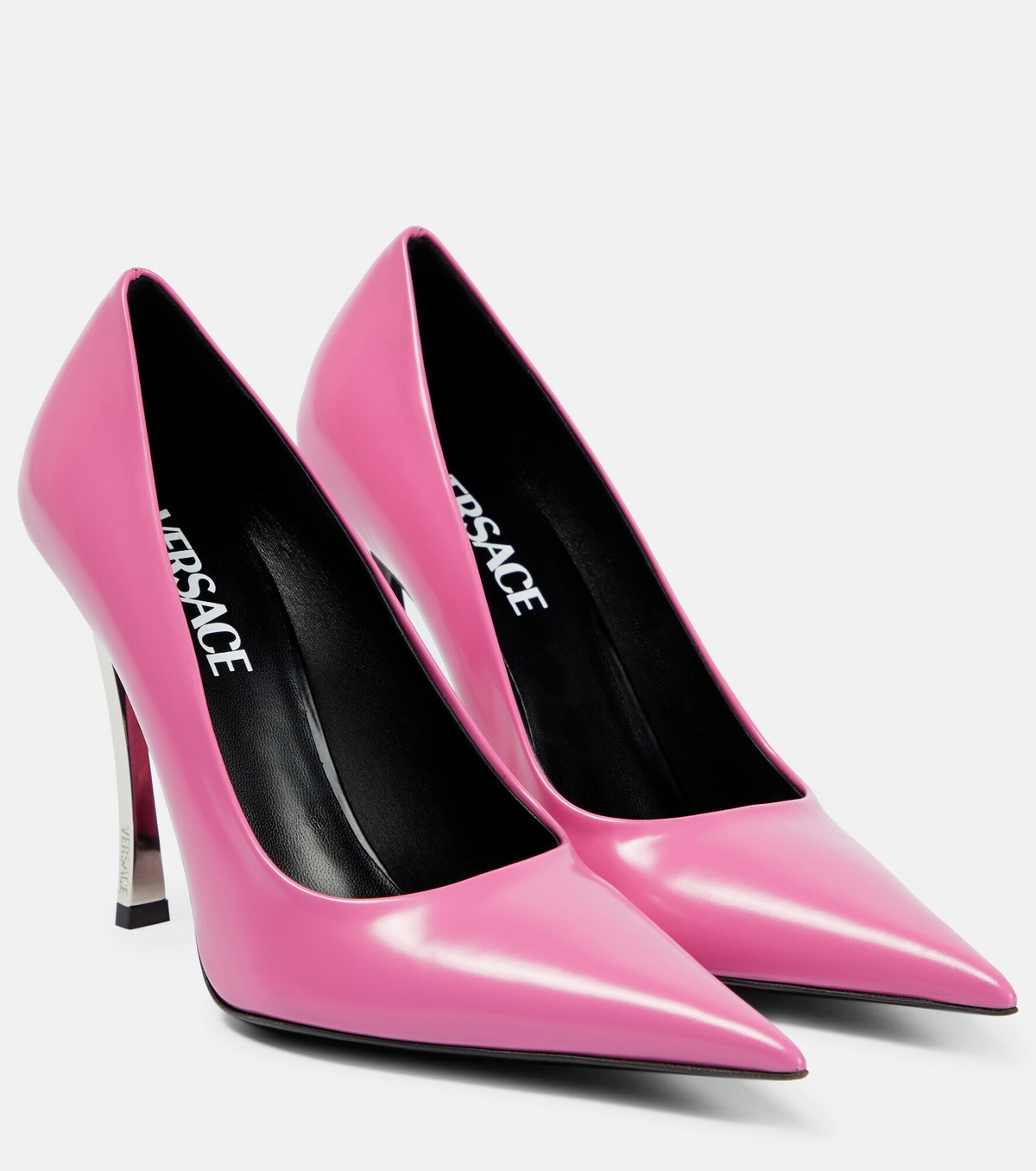 Versace - Pin-Point leather pumps Versace