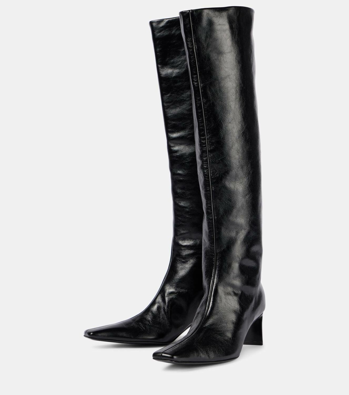 Khaite Ona 55 leather knee-high boots Khaite