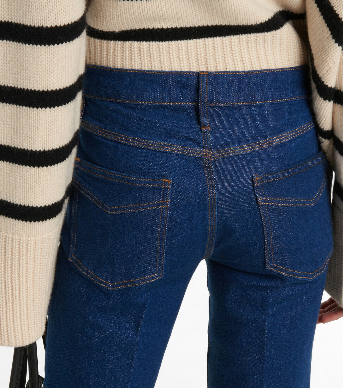 Frame - Le High cropped straight jeans Frame Denim