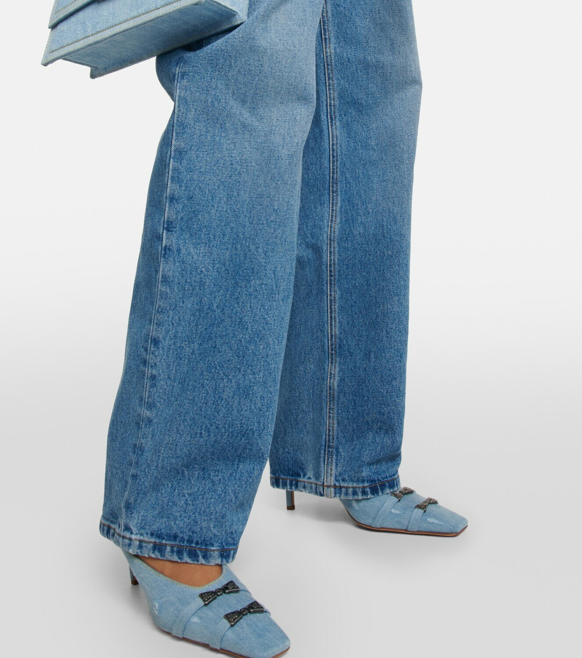 Y/Project - Y Belt Arc wide-leg jeans Y/Project