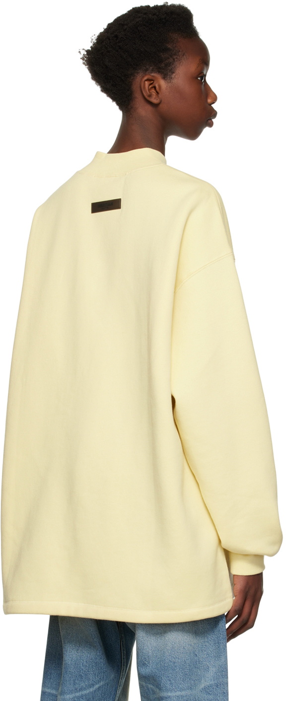 Essentials Yellow Relaxed Sweatshirt Essentials