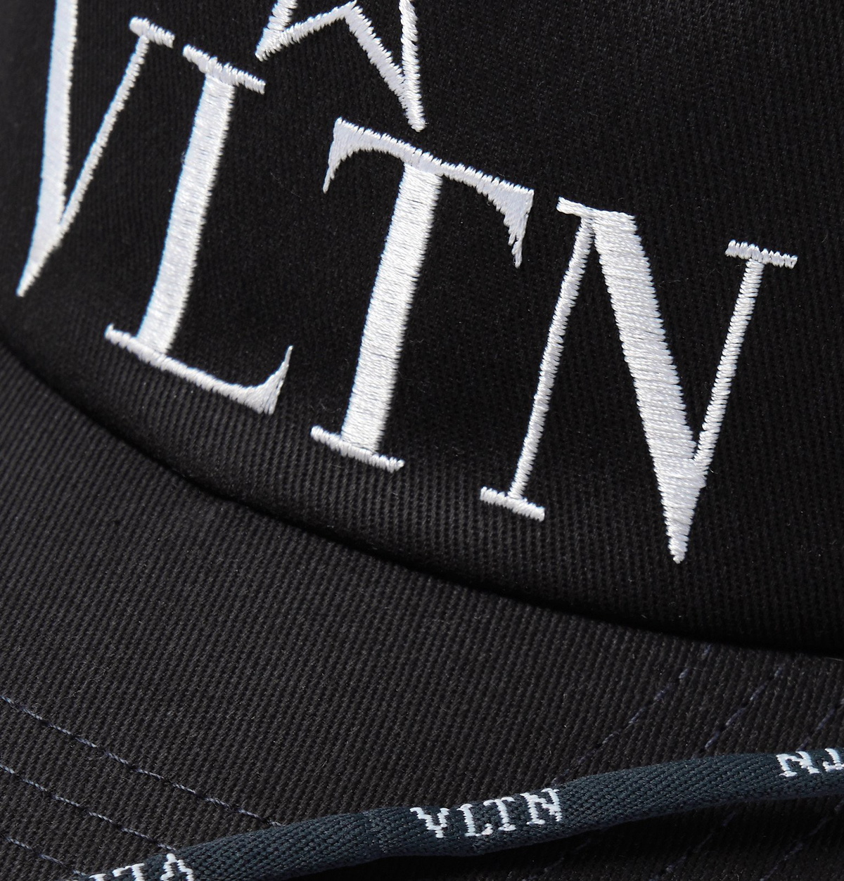 Valentino - Valentino Garavani Logo-Embroidered Cotton-Twill Baseball ...