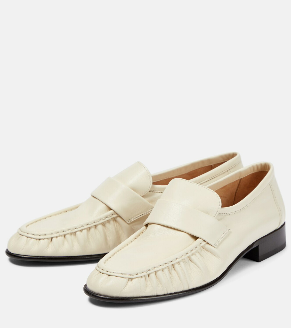 The Row - Leather loafers The Row